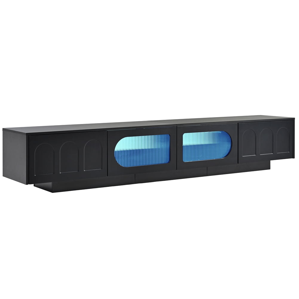 Yesurprise TV Stand, Functional Media Console for TVs Up to 95 ...