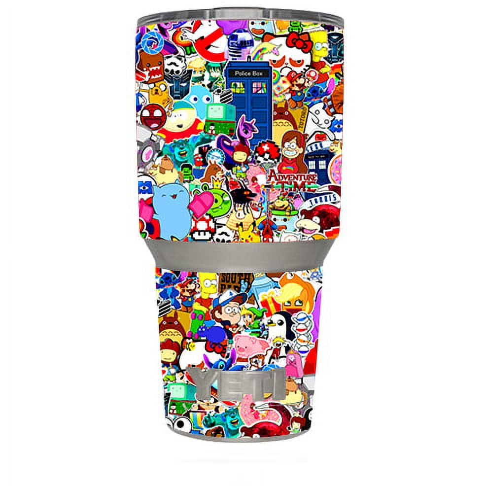 Yeti 30Oz Sticker Decal Set For Your 30 Oz Tumbler / Sticker Collage ...