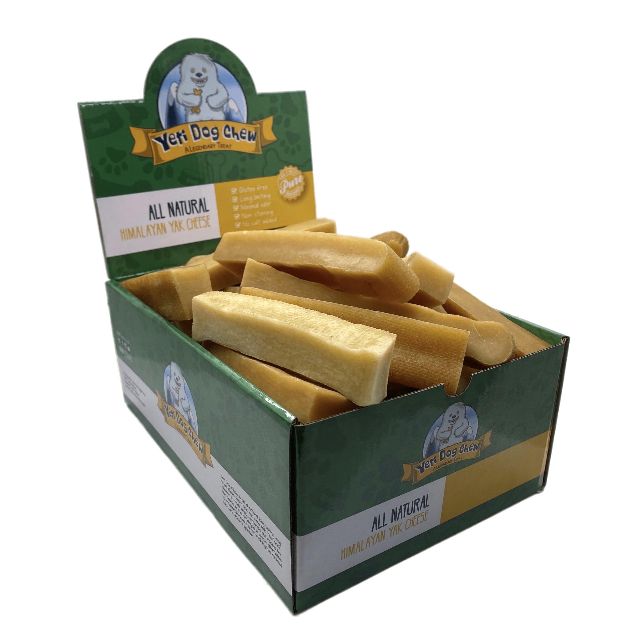 Free Shipping! Yeti Natural Yak Cheese Long Lasting Dog Chews for ...
