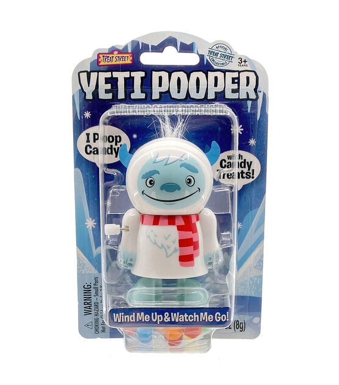 Yeti Kids Novelty Candy Dispenser Toy - Treat Street Stocking Stuffer ...