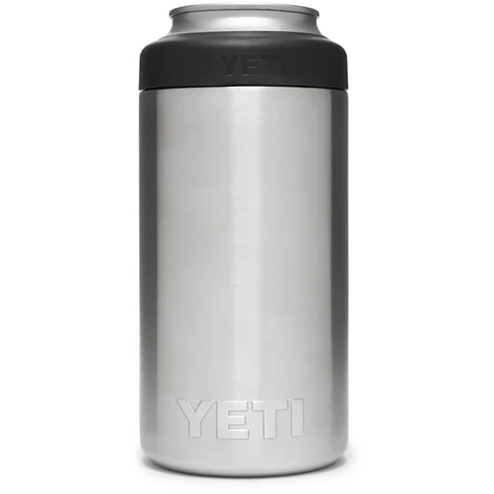 Yeti Rambler Colster Tall 16 Oz. Silver Stainless Steel Insulated Drink ...