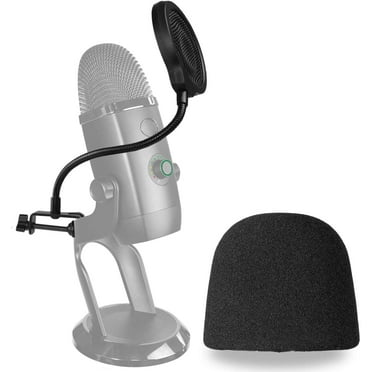 SUNMON Microphone Furry Windscreen Muff, Perfect Mic Pop Filter Mask ...