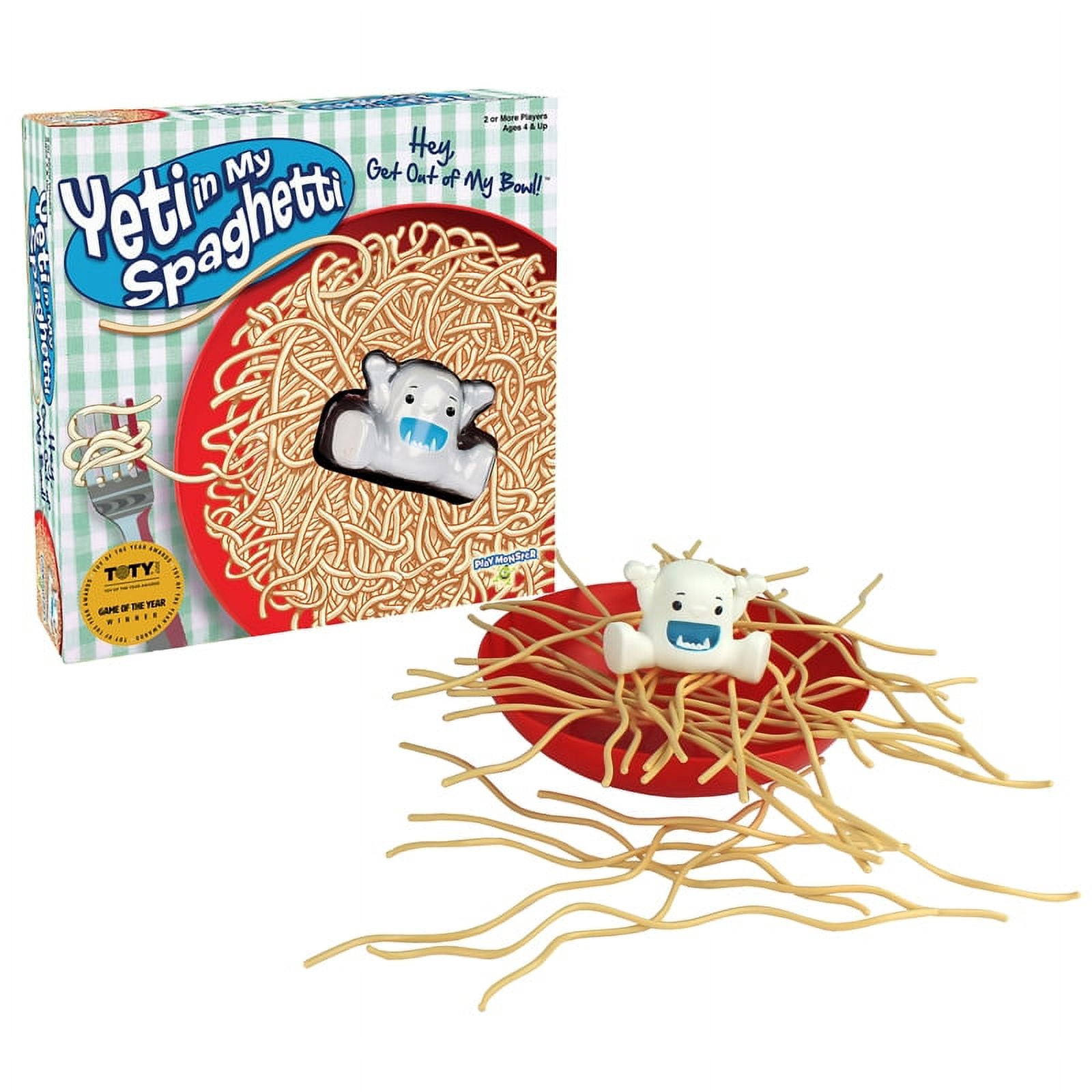Yeti in My Spaghetti Hey, Get Out of My Bowl! Game | Bundle of 10 Each ...