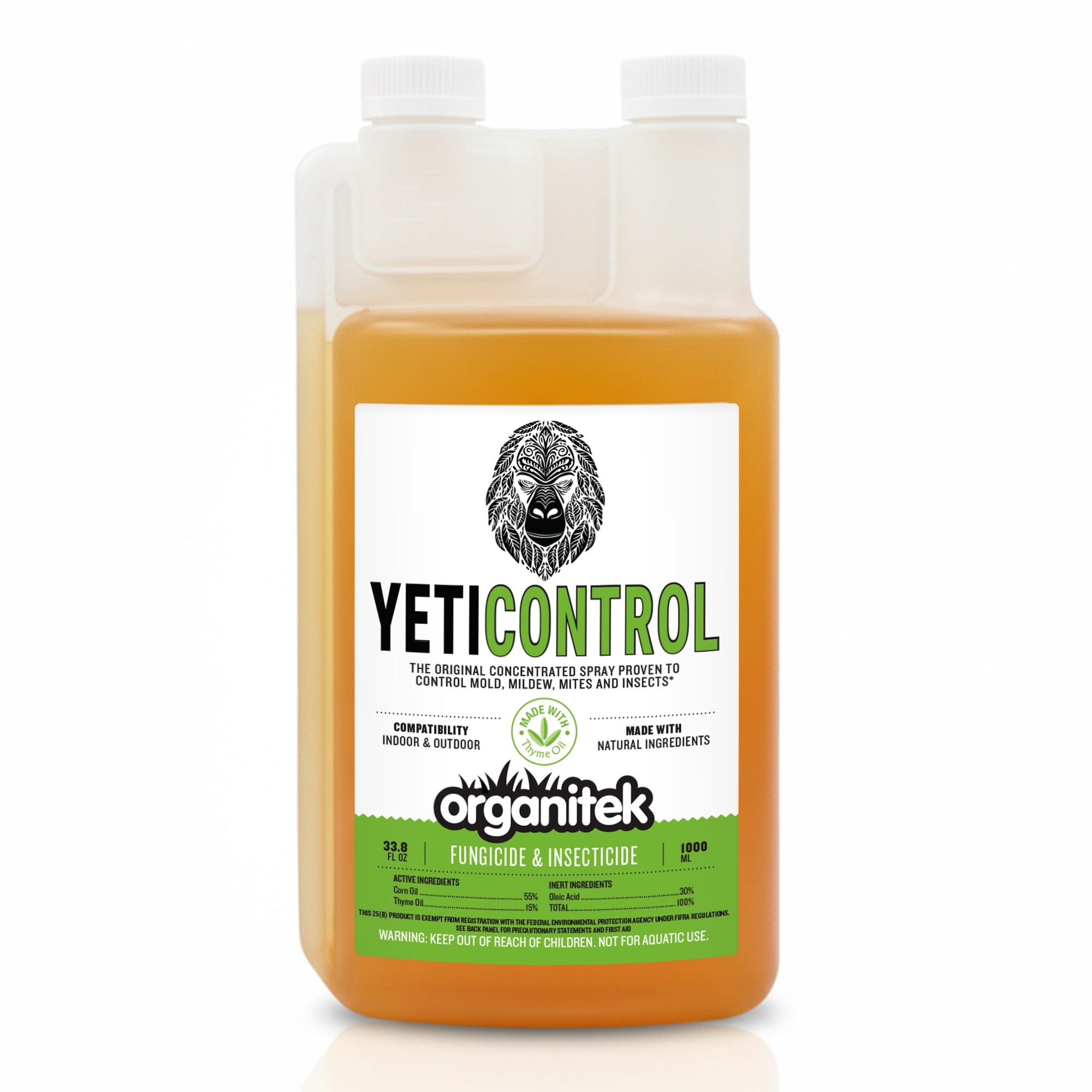 YetiControl Insecticide & Fungicide for Plants 1000mL Concentrate | **3 ...