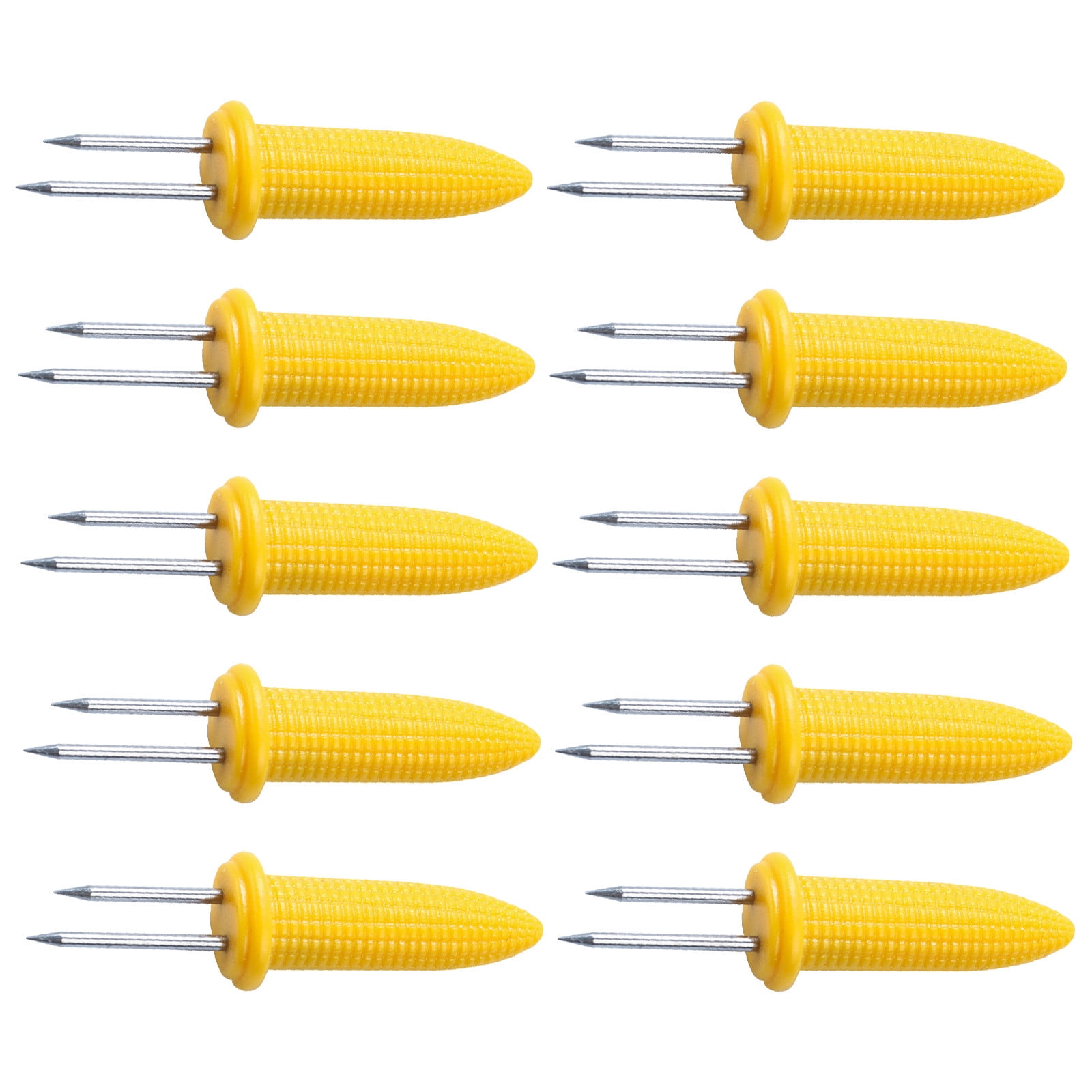 Yettn Corn on The Cob Holders,5-Piece Corn Handles, Stainless Steel ...