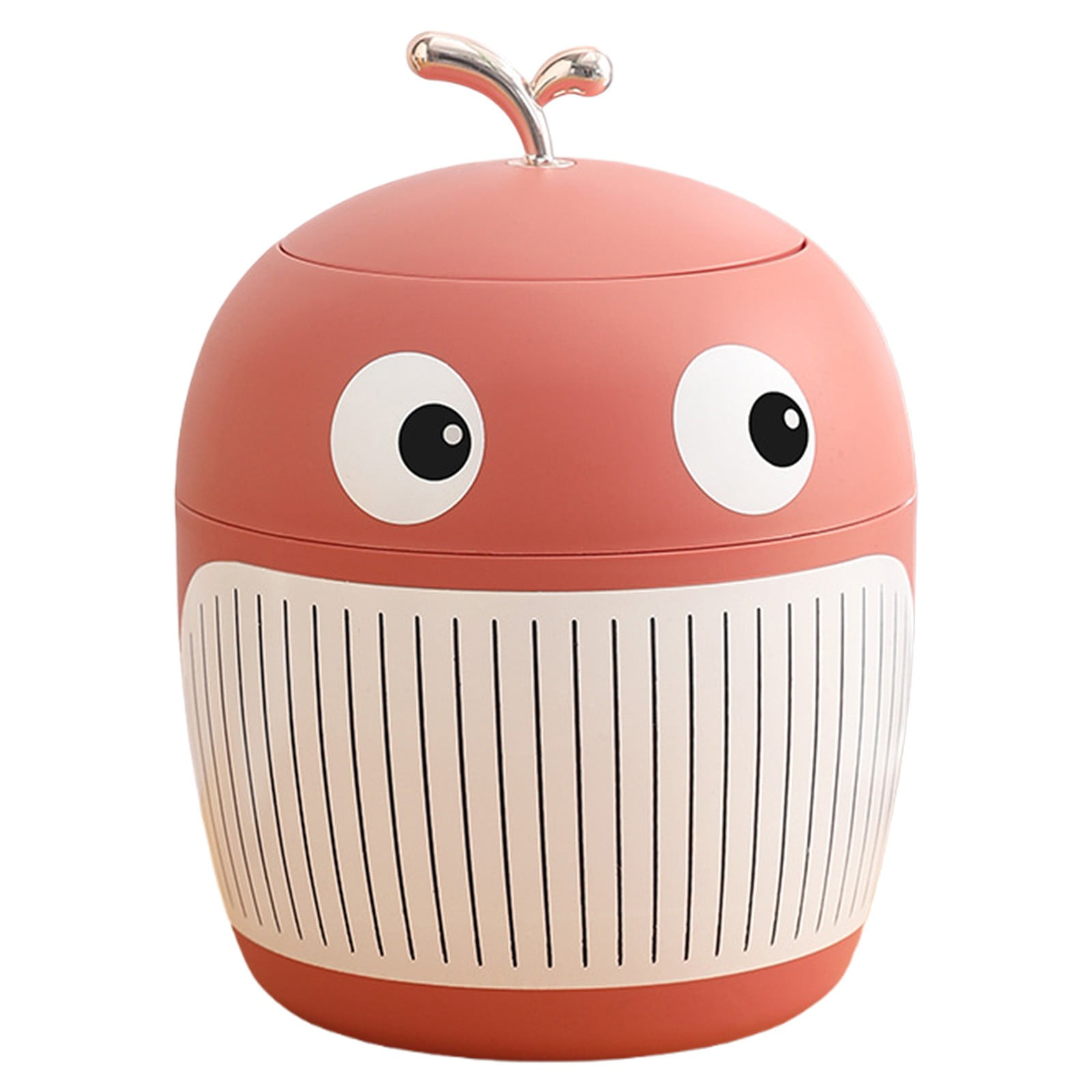 Yettn Mini Desktop Trash Can, Small Wastebasket with Lid, Desk Garbage ...