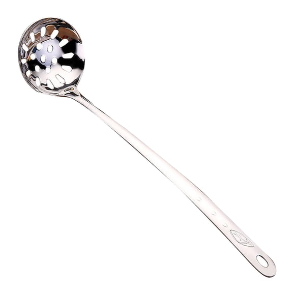 KitchenTrend 2-piece 18/0 Side Rest Hanging Ladle & Slotted Spoon ...