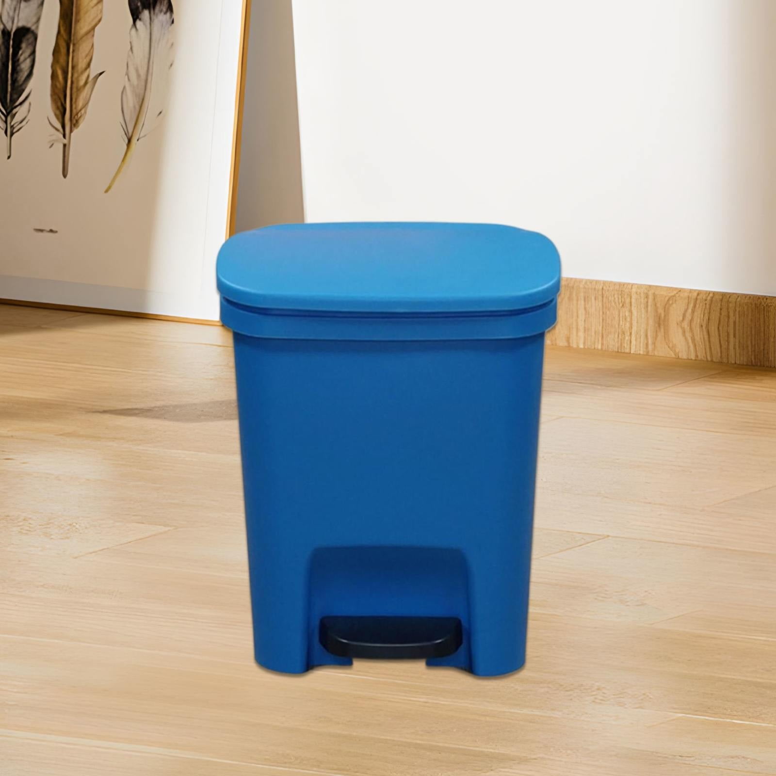 Yettn Trash Can,Rectangular Trash Can With Soft-Close Foot Pedal,Trash ...