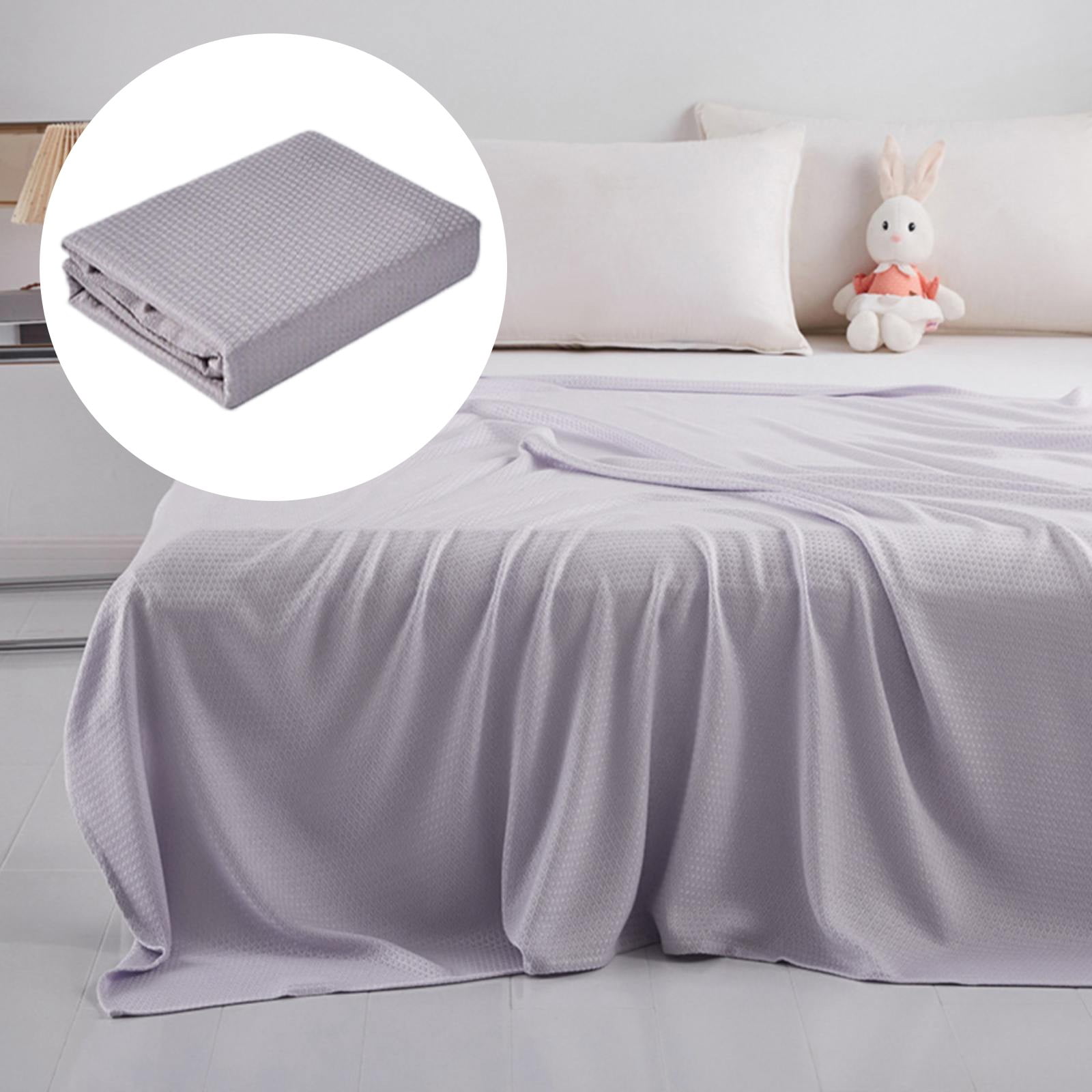 Yeucho Cooling Blanket Summer Cool Blanket Summer Fiber Ice Silk Cover ...
