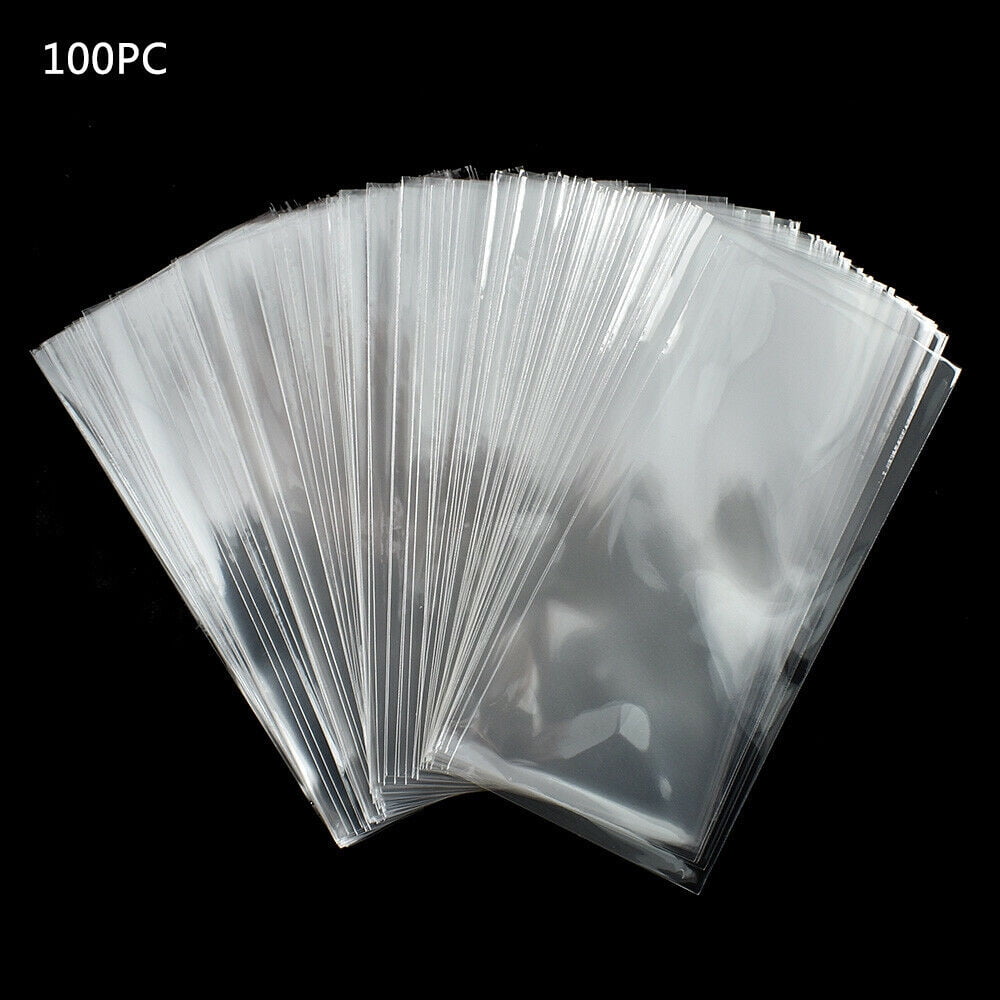 Yeulioncraft 100Pcs Clear Money Bags| Plastic Storage Bags| Bank bags ...