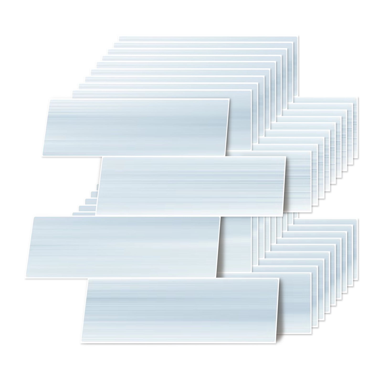 Yew & Tulip 3*9" Peel and Stick Backsplash, 10 Pack Light Blue Thicker ...