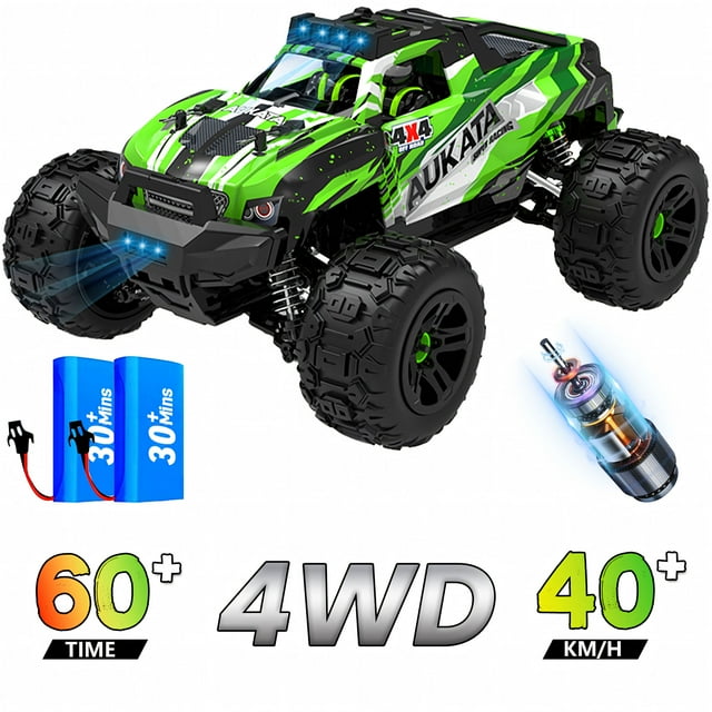 Yexmas 1:16 High-Speed RC Car ,40KM/H All Terrain Remote Control Car , 2 Batteries Gifts Toys ...