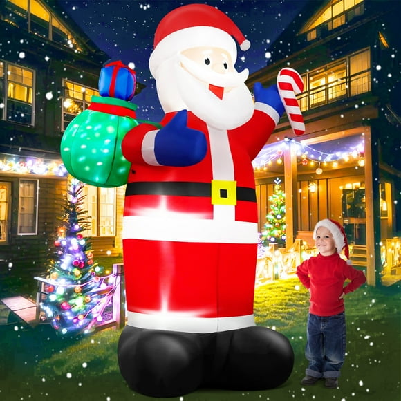 Christmas Inflatables in Outdoor Christmas Decorations - Walmart.com
