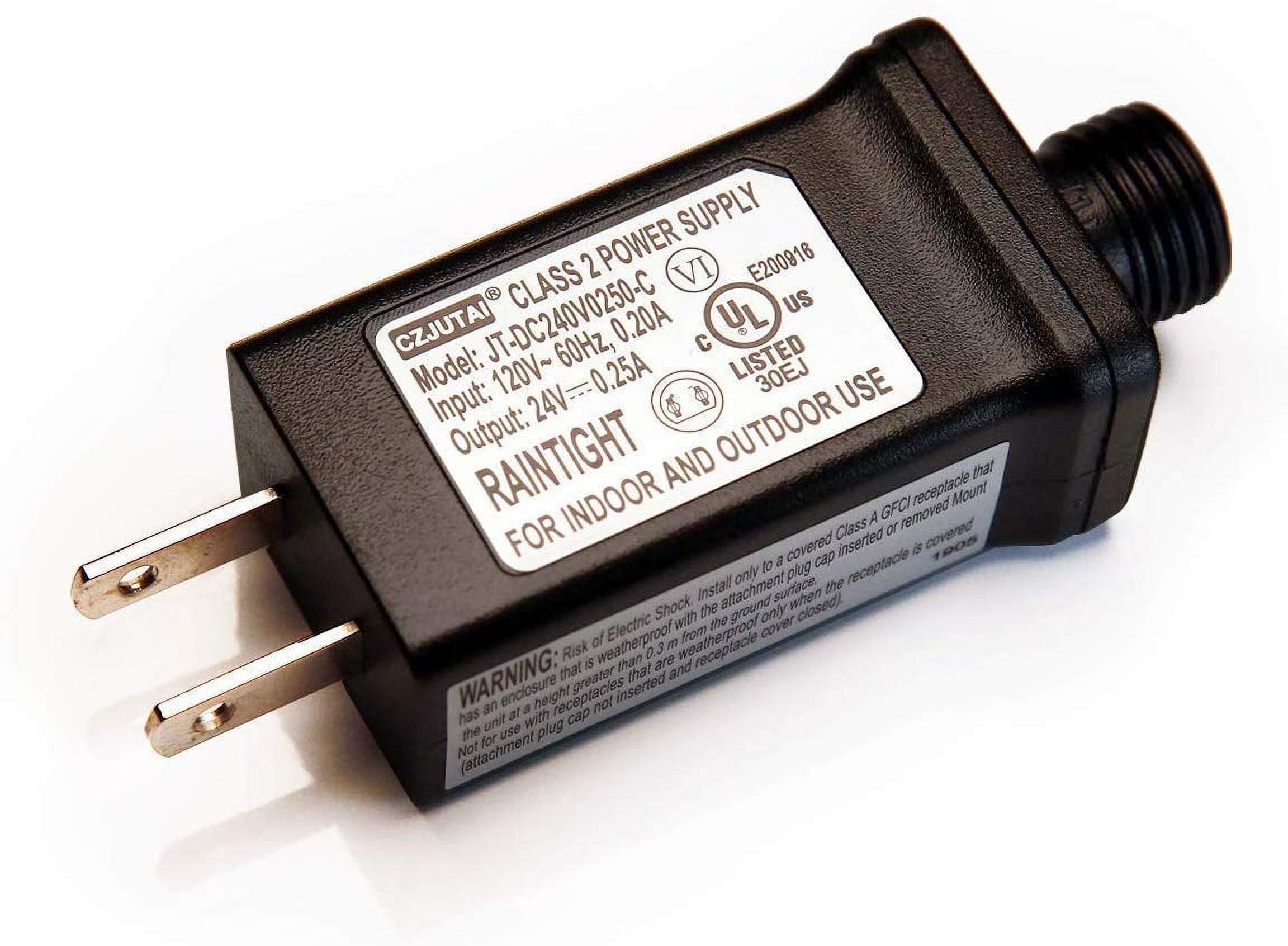 Yexmas Christmas Tree Adapter Plug for Christmas Lights,LED Transformer ...