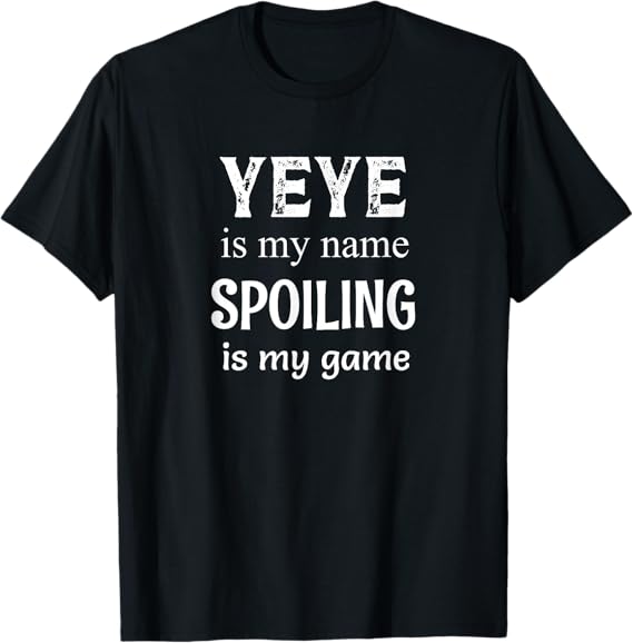 Yeye Is My Name China Chinese Grandpa Grandfather T-Shirt - Walmart.com