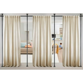 Tension Rod Room Divider