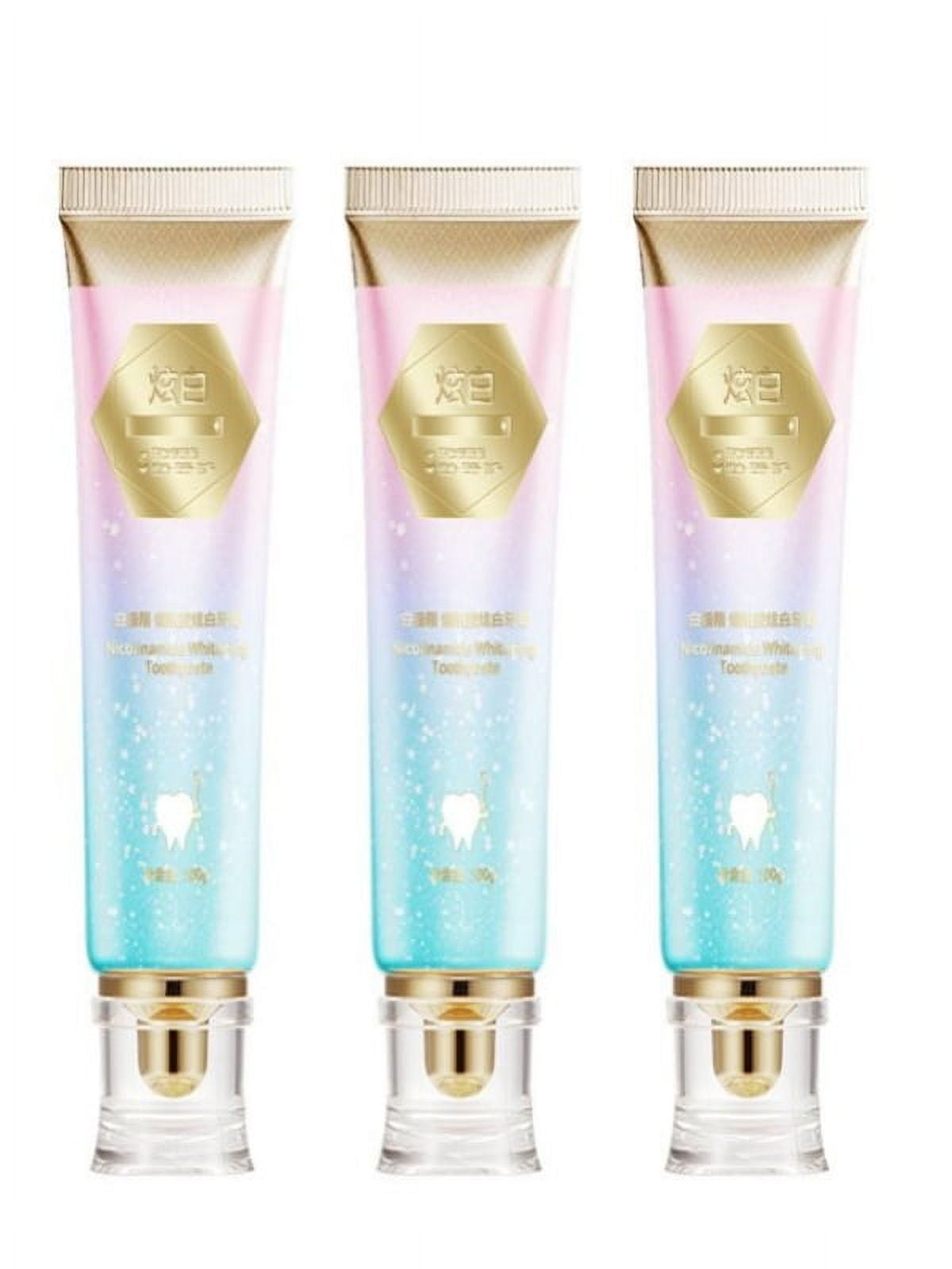 Yforlp 3PCS Niacinamide Dazzle White Toothpaste, Body Accel Niacinamide ...