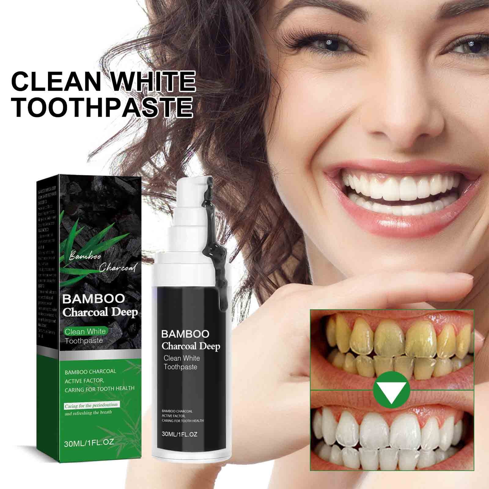 Yforlp Charcoal Whitening Toothpaste Whitening Toothpaste Charcoal ...