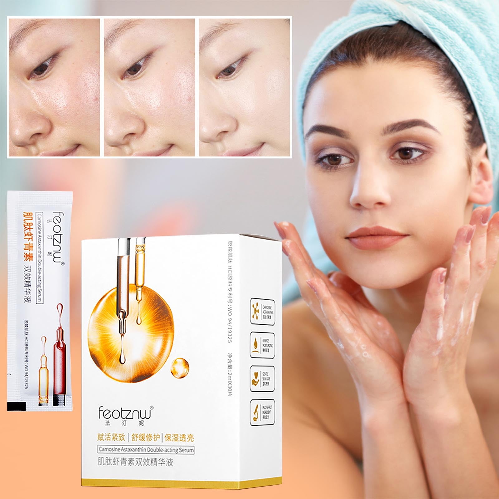 Yforlp Fartini Astaxanthin Shrink Pore Skin Base Liquid Stay Up Tonight ...