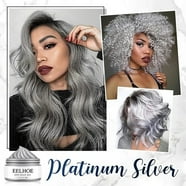 Temporary Silver Gray Hair Spray Color, Luxury Coloring Mud Grey Hair ...