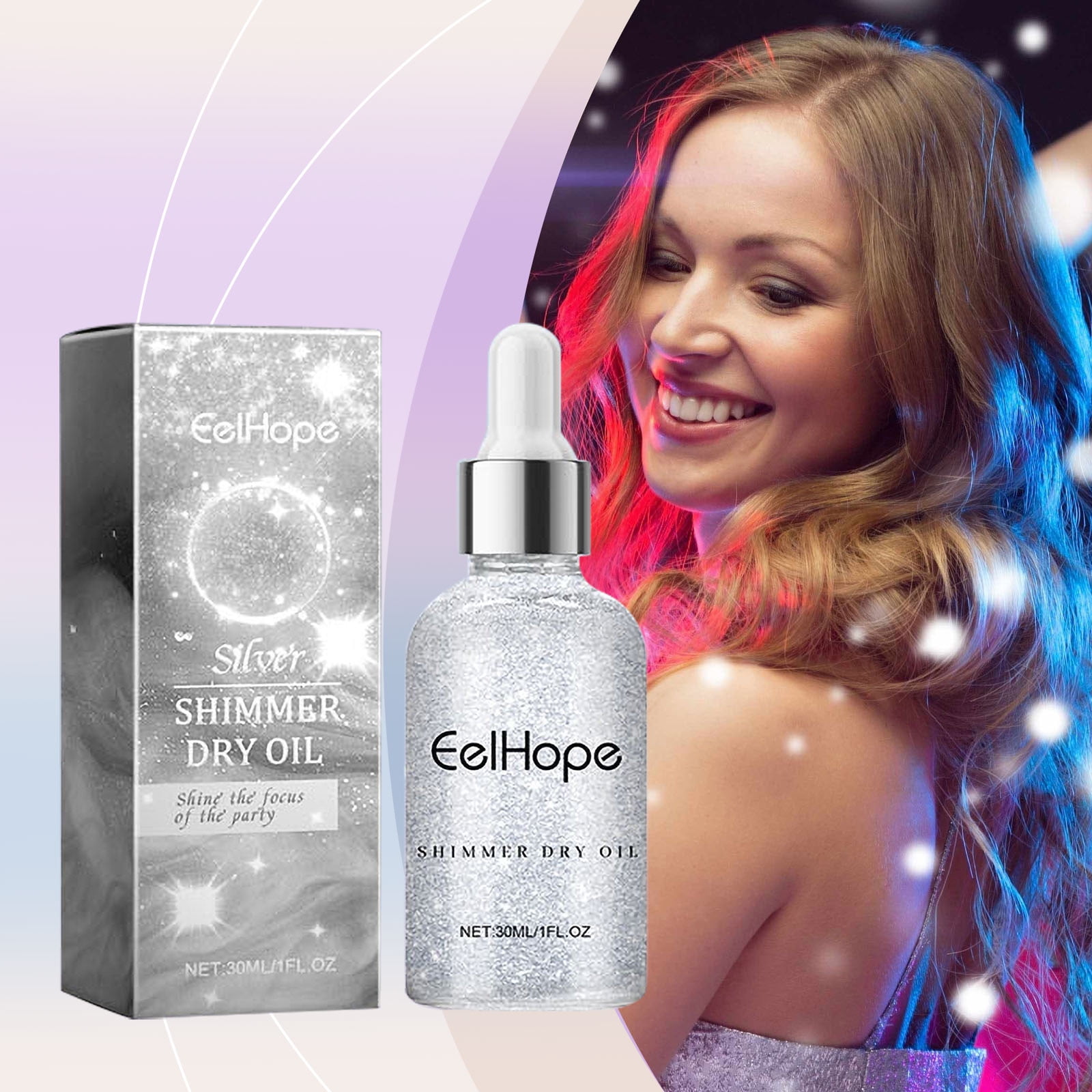 Yforlp Shimmer Body Oil, Face Glow Pearl Highlighter, Illuminator body ...