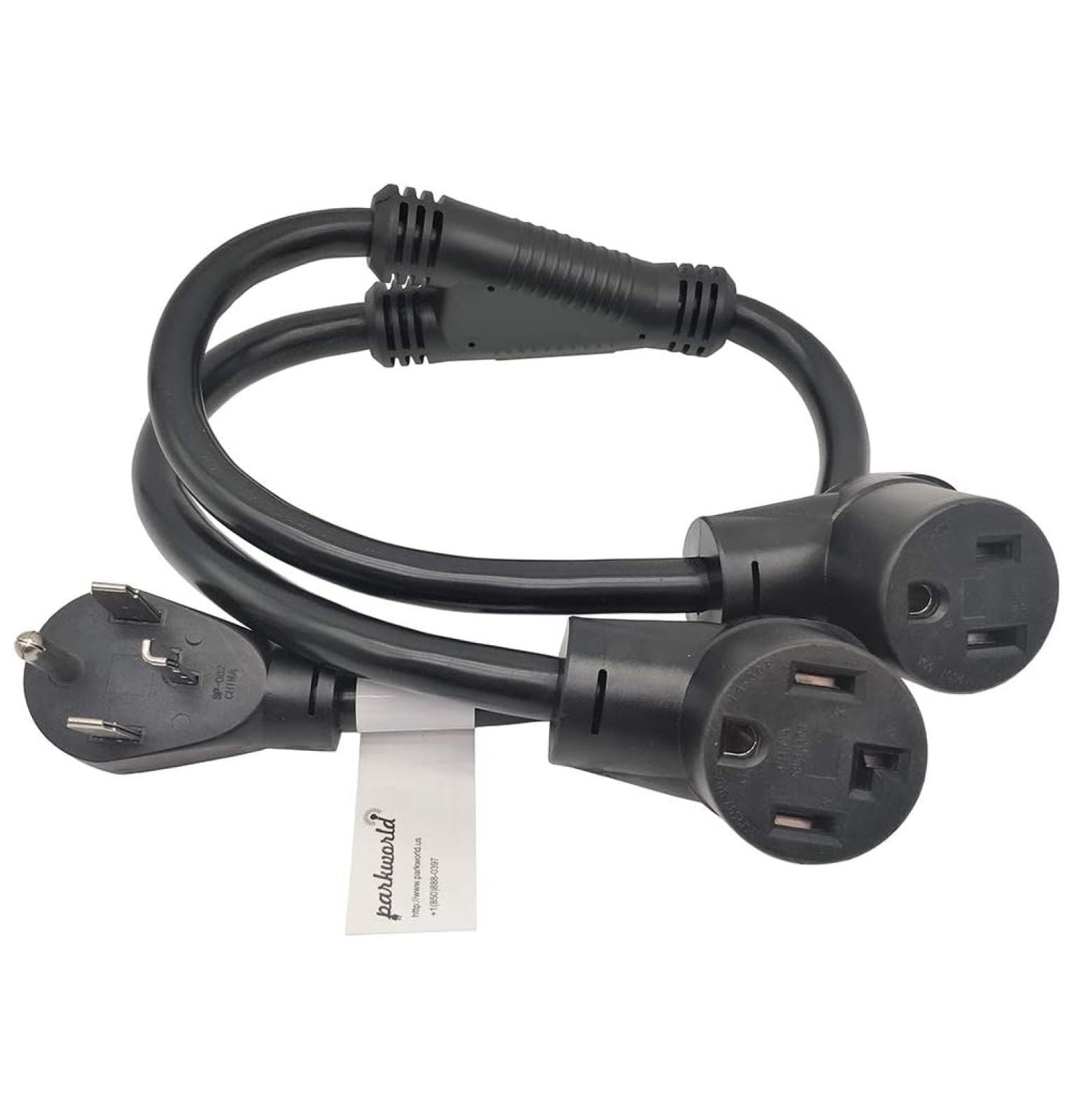 YfulYde 62152 Dryer Splitter, NEMA 14-30 Male Plug to 14-30 ＆ 6-50 ...