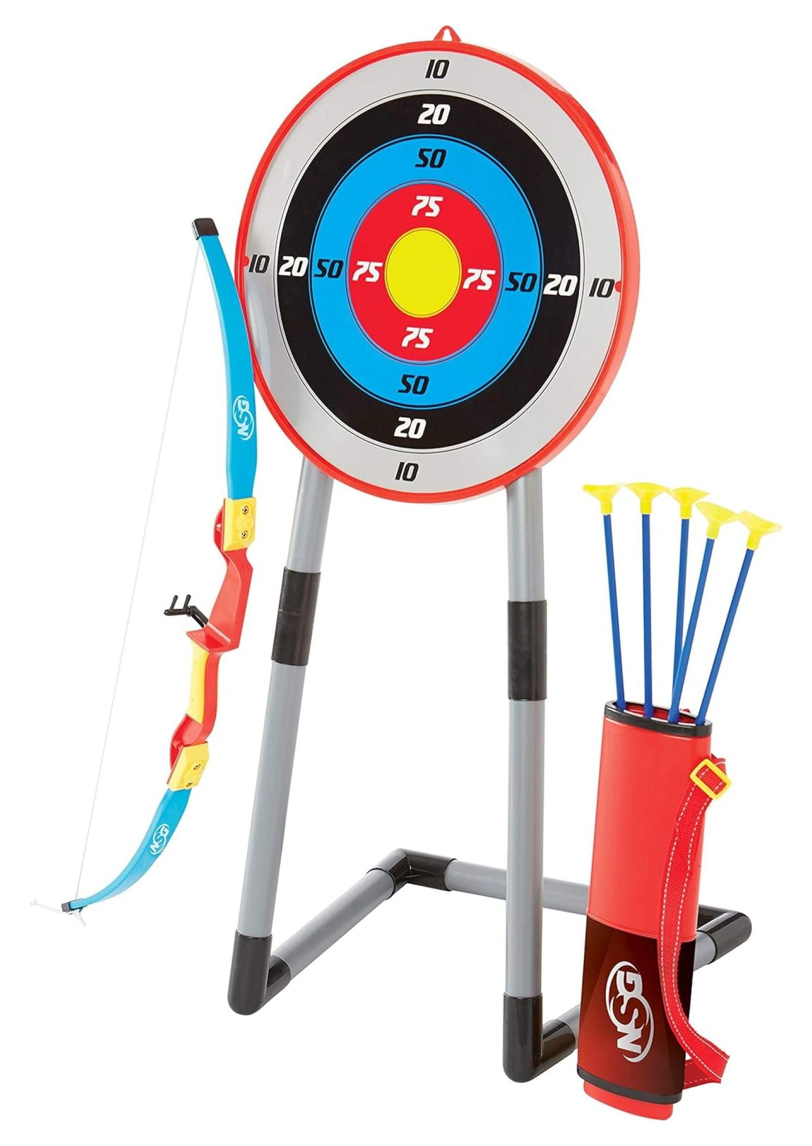 YfulYde Deluxe Bow and Arrow Set for Kids - Toy Archery Bow with Large ...