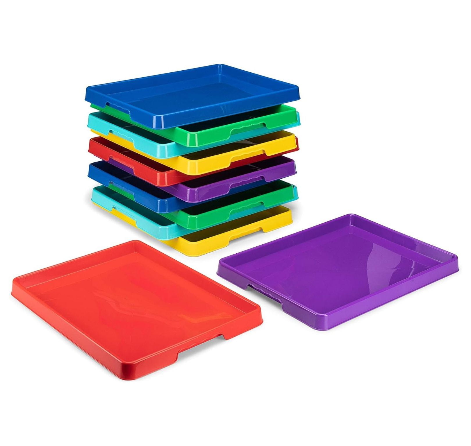 YfulYde Large Craft & Activity Tray – Plastic Arts and Crafts Organzier ...