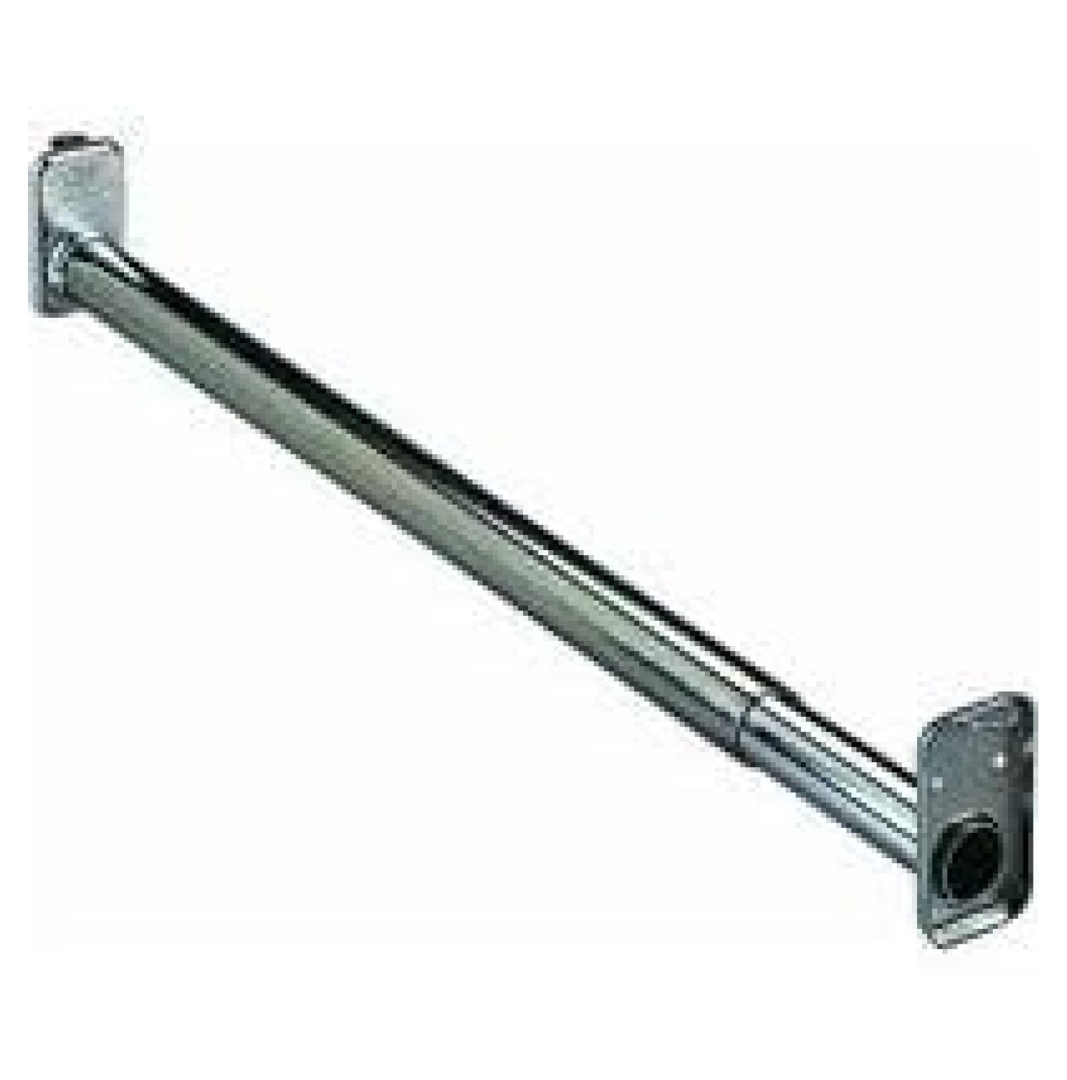 YfulYde MFG CO KV2 ZC 60 Zinc Adjustable Closet Rod, 60/96" - Walmart.com