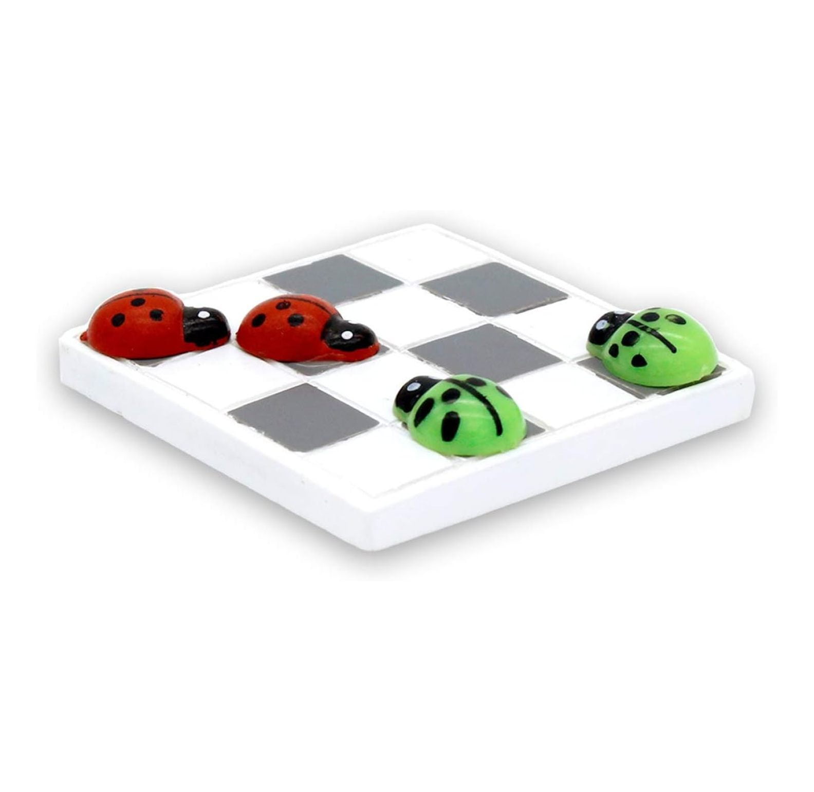 YfulYde Miniature Lady Bug Chess Set - Mini Fairy Garden Accessories ...