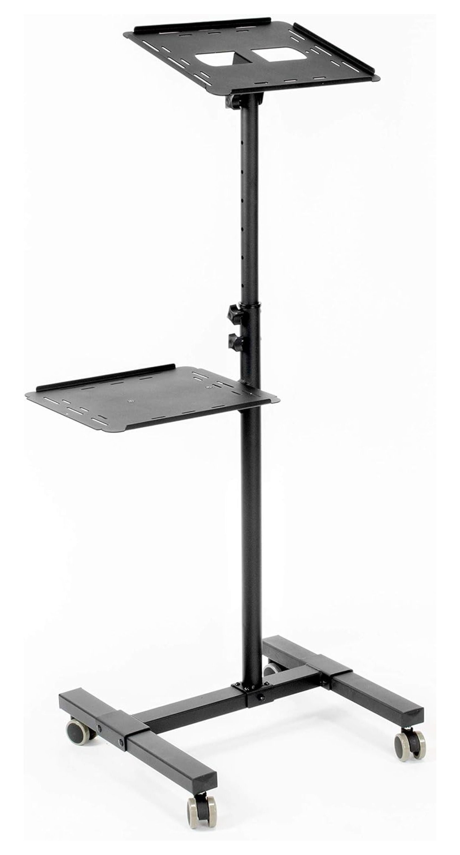 YfulYde Mobile Rolling Projector Stand, Height Adjustable Projector and ...