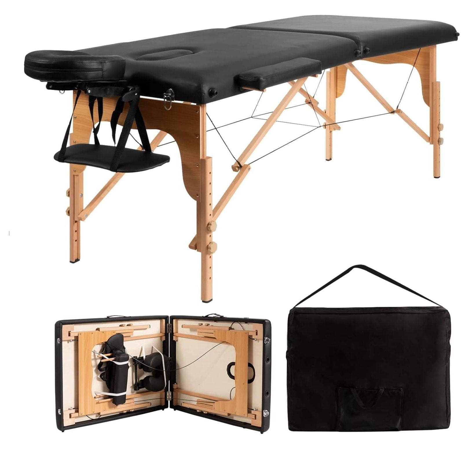 YfulYde Portable Massage Table Lash Bed for Eyelash Extensions Massage ...