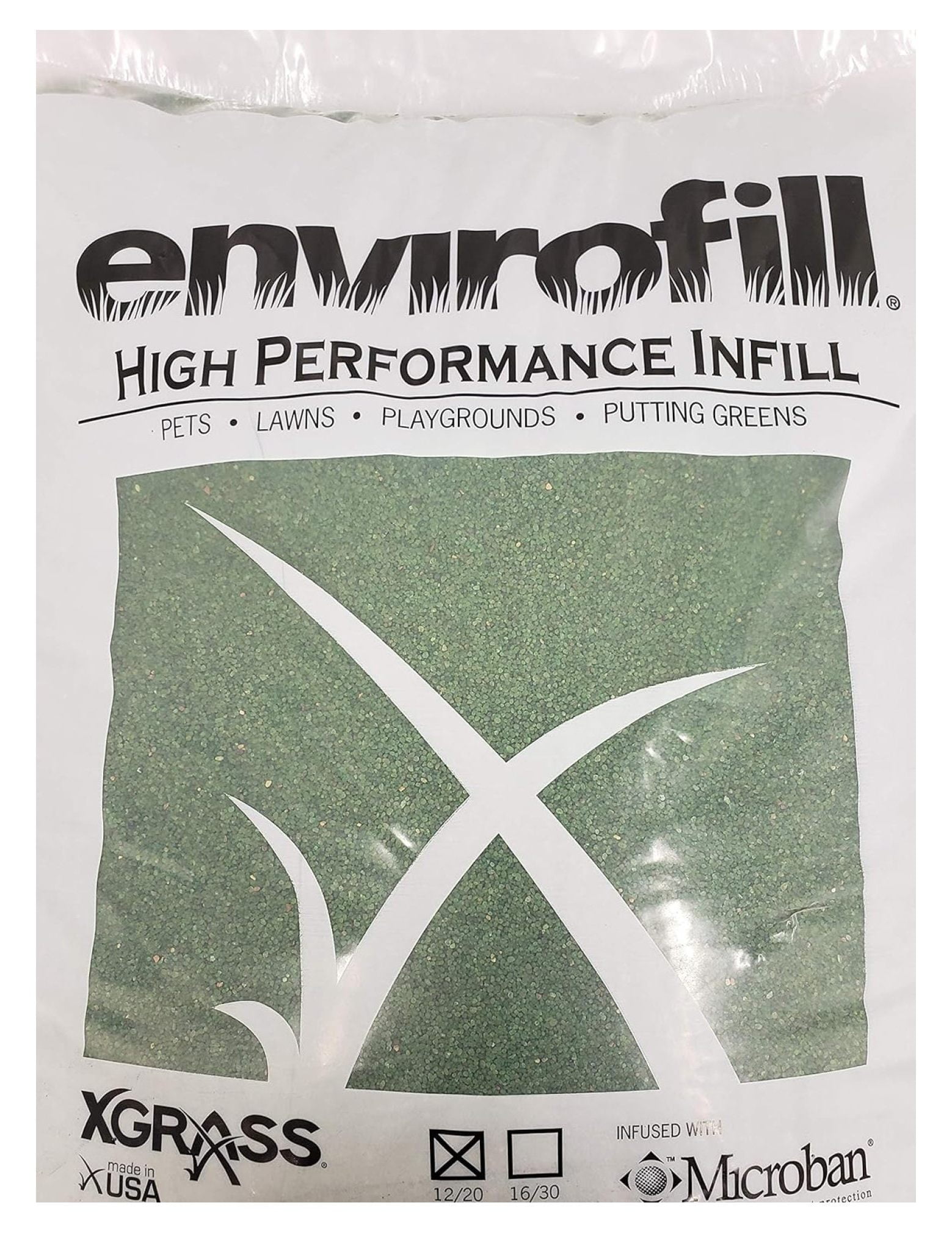 YfulYde- Pro-Grade 50lbs 12/20 Coated Green Silica Sand Infill ...