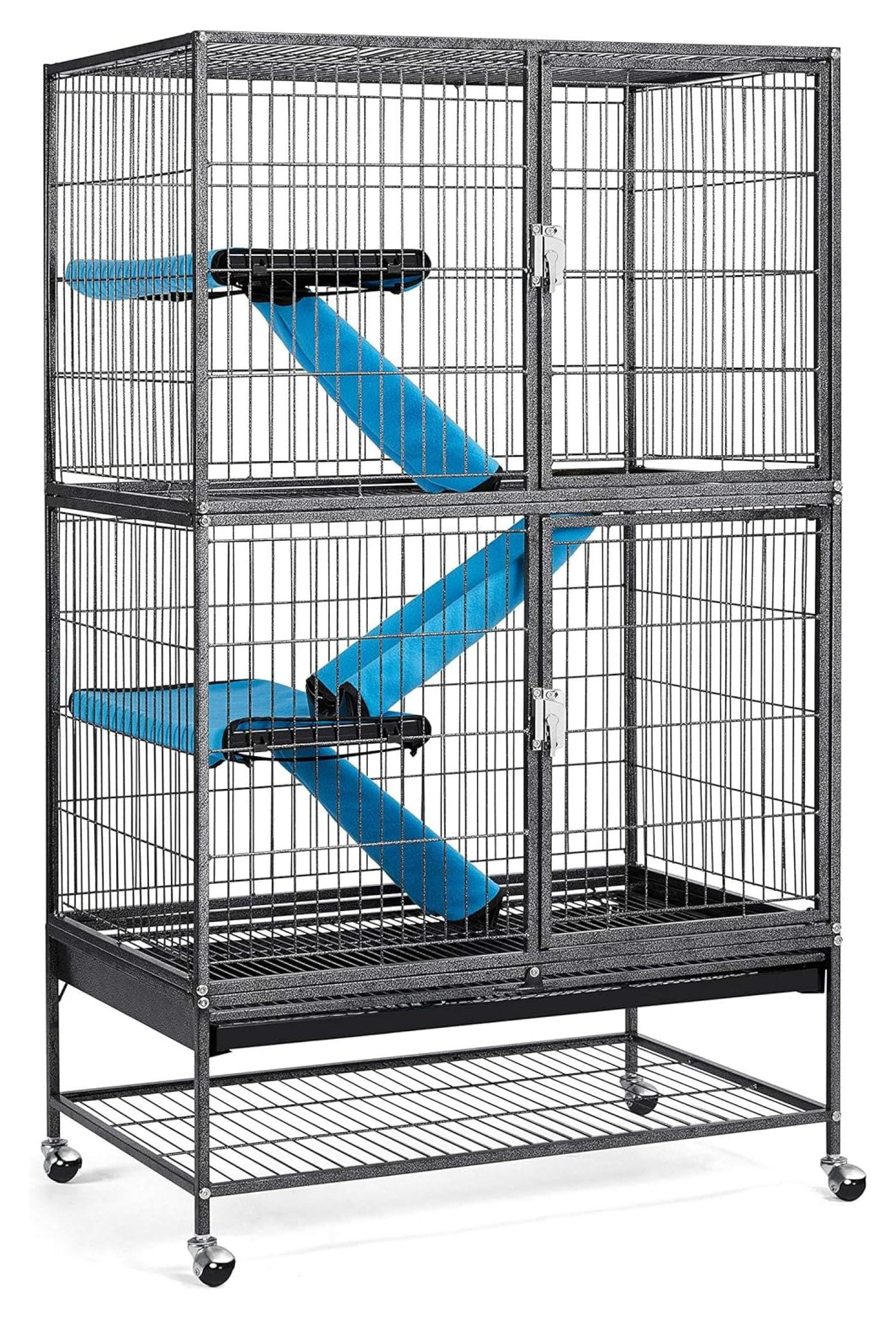 YfulYde Small Animals Cages /Guinea pigs/Chinchilla/Rabbit Cages 2 ...