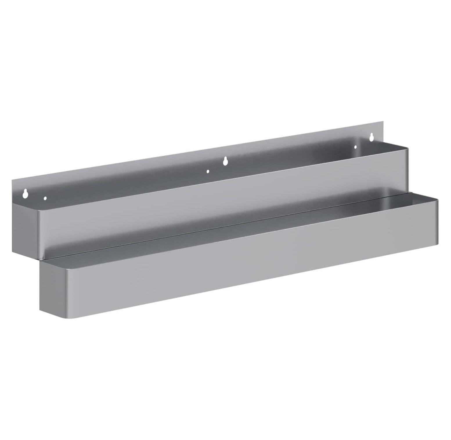 YfulYde Stainless Steel Speed Rail Rack for Bars, NSF (42" Double Tier ...