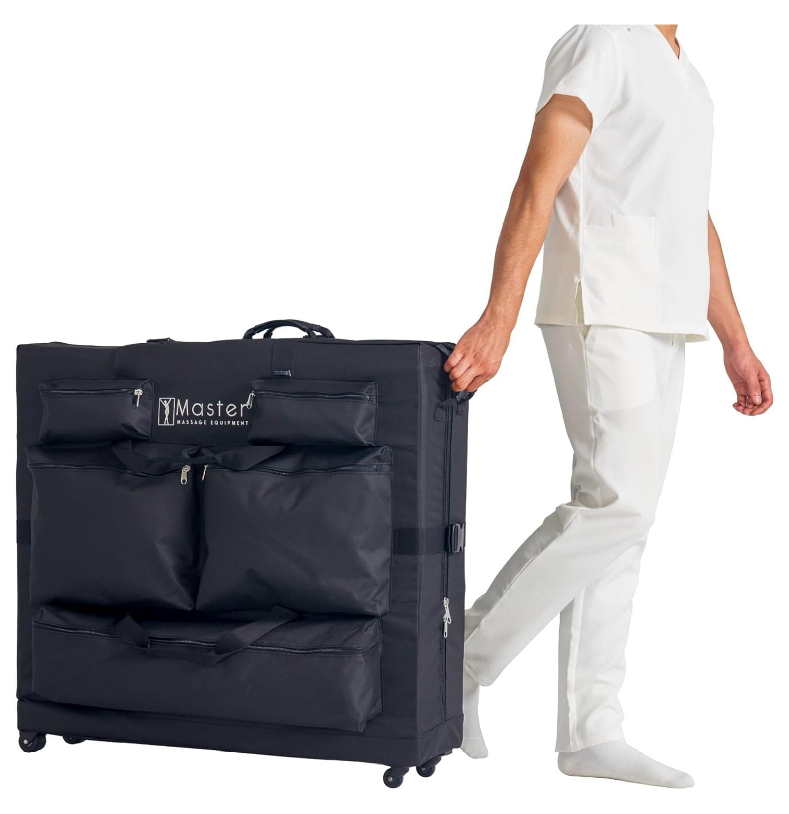YfulYde Universal Size Wheeled Massage Table Carry Case with Wheels ...