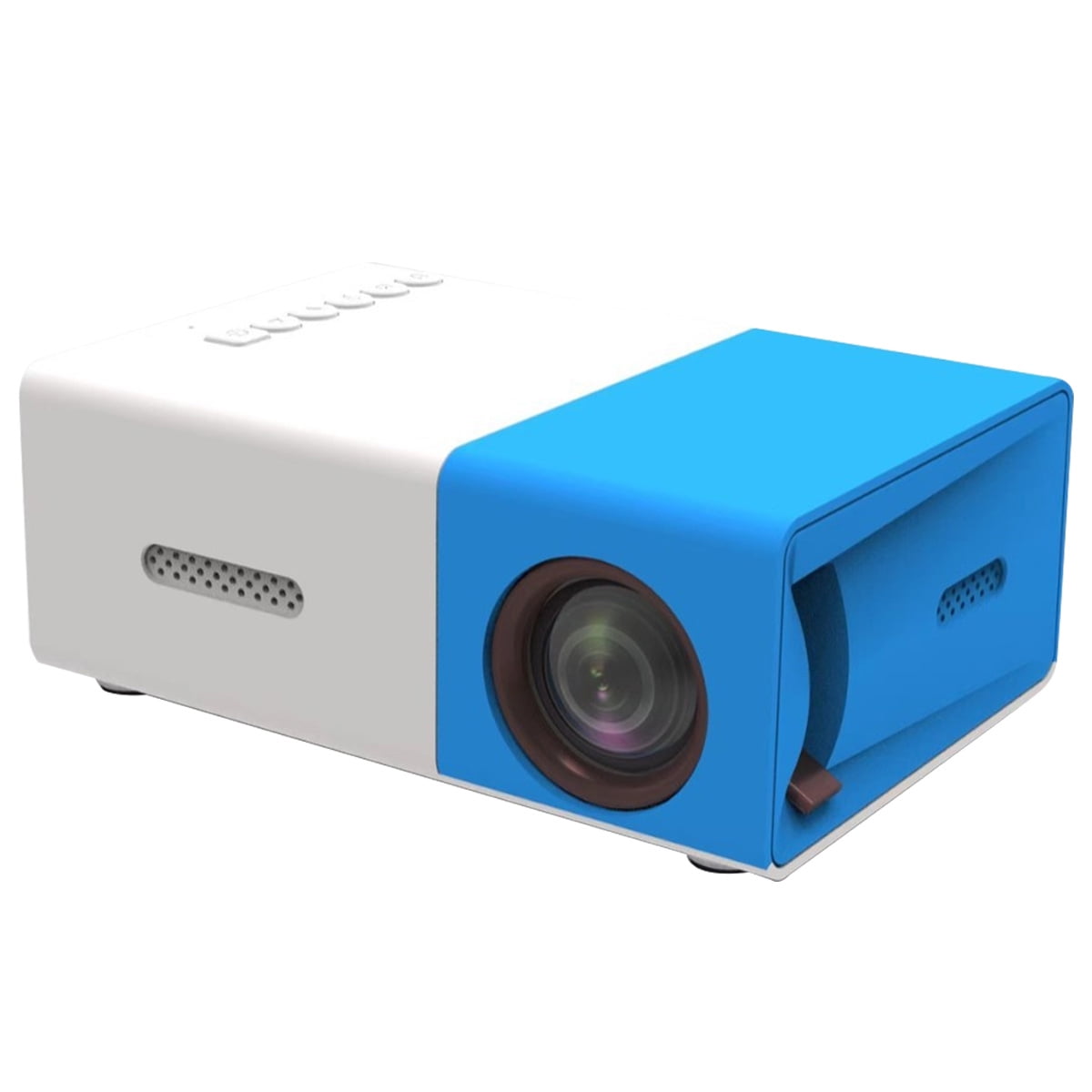 Yg300 Mini Convenient Projector Portable Children Projection Yellow And ...
