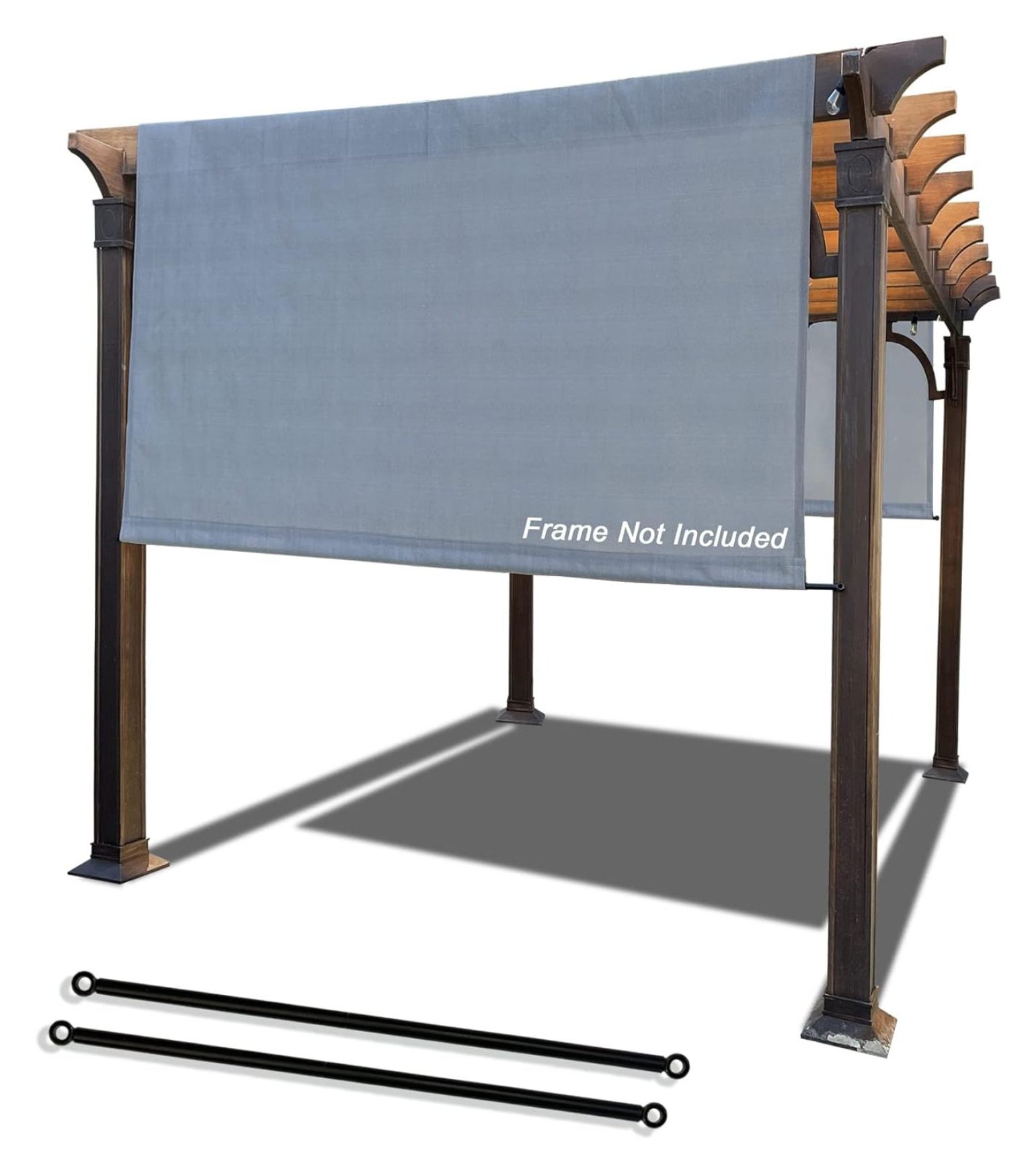 YgIRTID Universal Breathable Pergola Shade Cover – Pergola Replacement Canopy – Outdoor ...