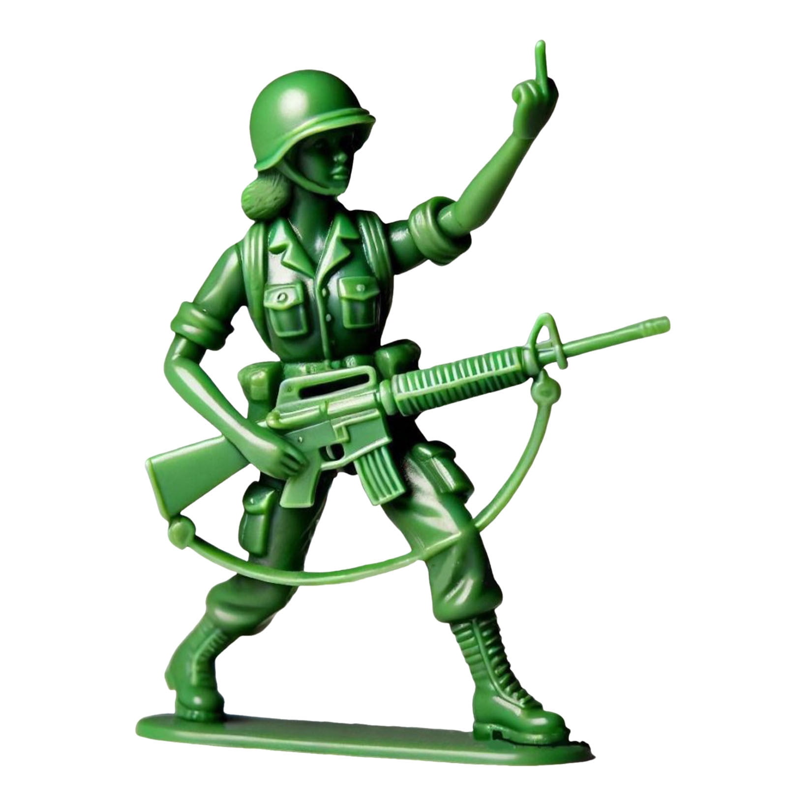 Ygdeyg Green Army Women Toy Soldiers Set, Classic Military Action ...