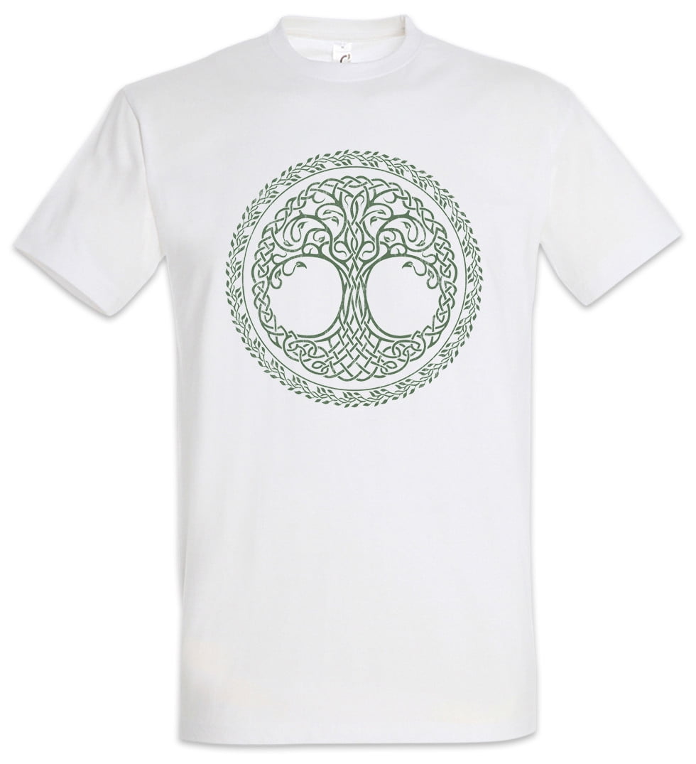 Yggdrasil Circle T-Shirt Tree of Life Odin Viking Baum des Lebens ...