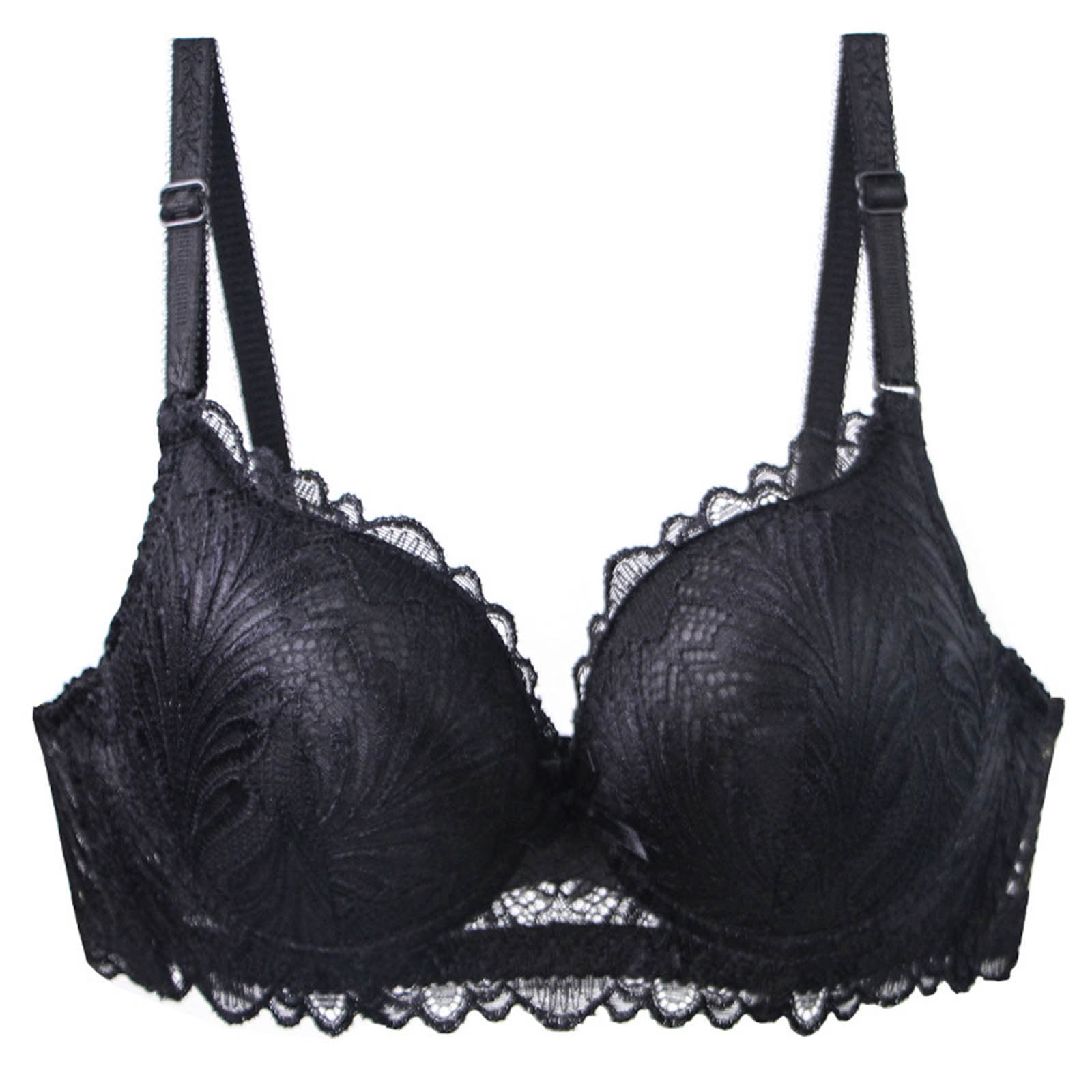 Yghzkop Womens Underwire Bras BC Cup Push Up Lift Anti Sagging Thin ...