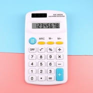 BSJJY Creative Colorful Candy Colored Electronic Calculator,4 Function ...