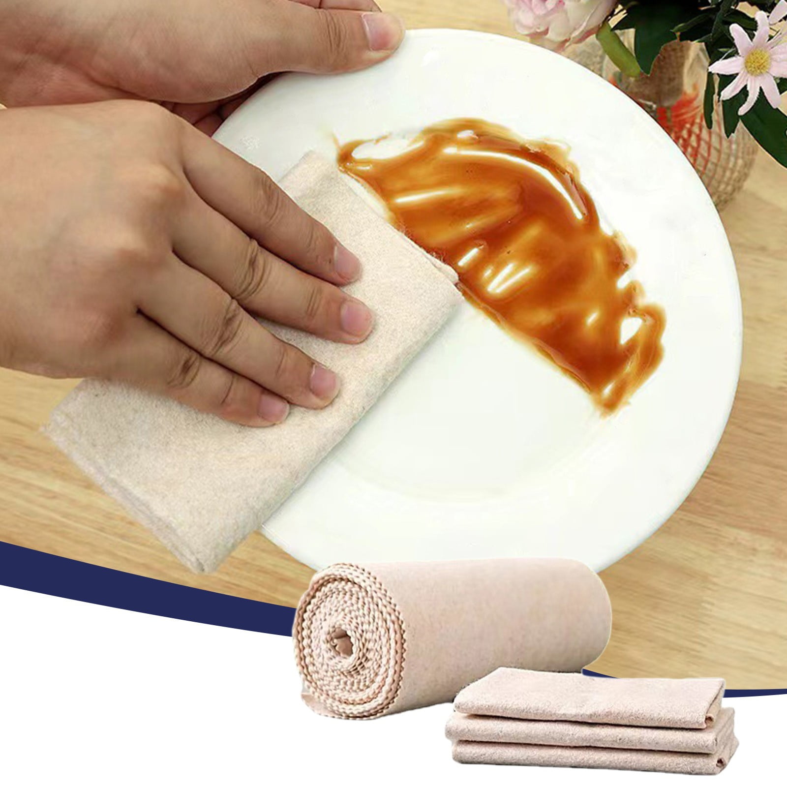 YgkuHd Dishcloth Towel,Microfiber Cleaning Cloth Duster Car Bathroom ...