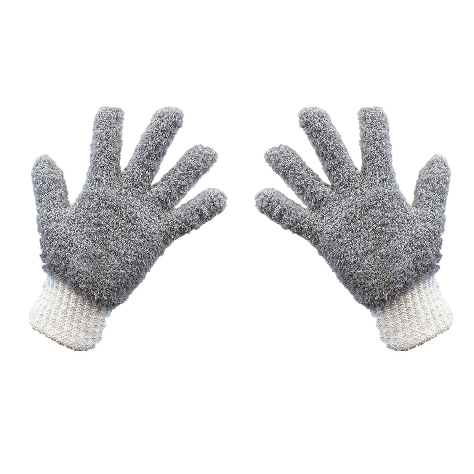 YgkuHd Microfiber Dusting Gloves For House Cleaning, Dusting Mitts ...