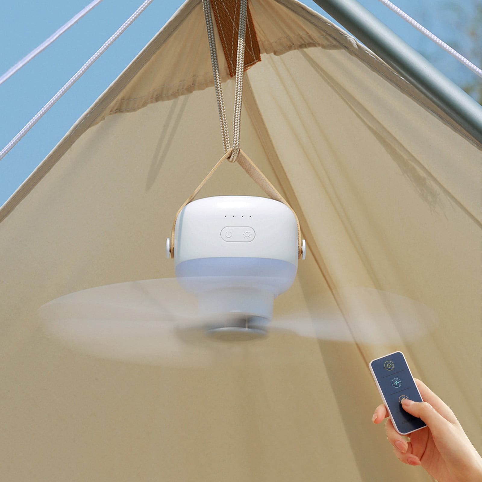 YgkuHd Small Portable Ceiling Fan NOT Battery Powered , Mini USB Tent ...