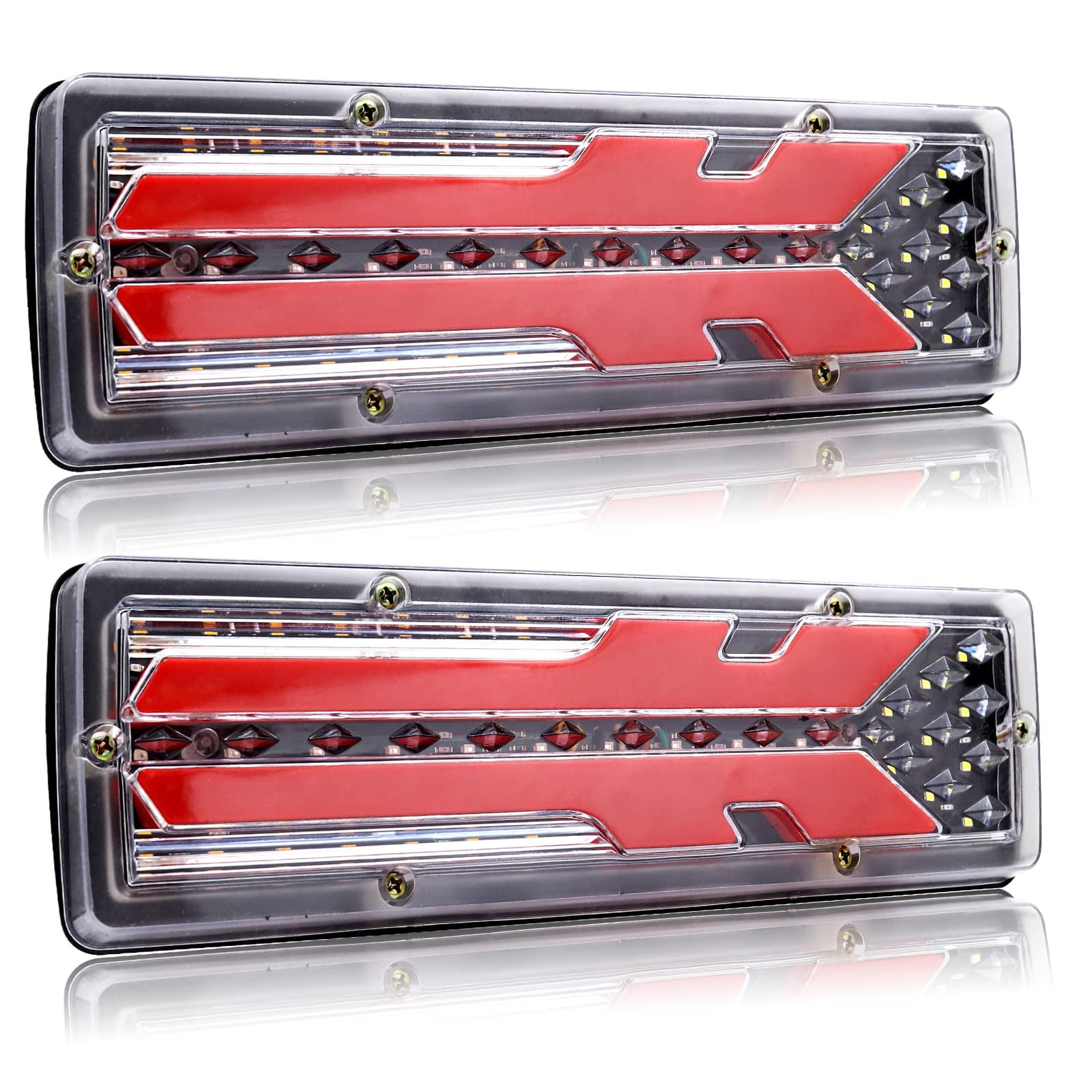 Ygmylandbb Trailer Tail Lights, SSF20 LED Truck Tail Sequential Flowing ...