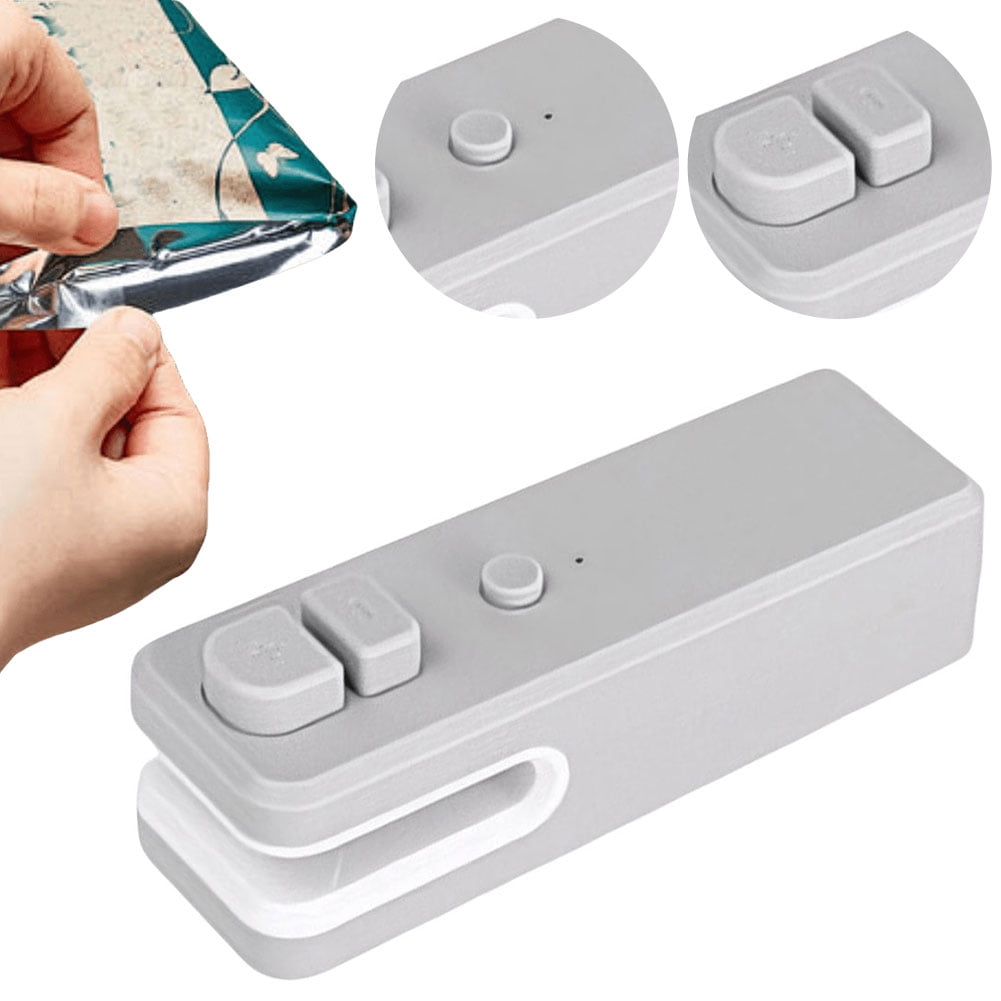 Yguping 2 In 1 Magnetic Sealer Cutter USB Charging Handheld Heat Vacuum ...