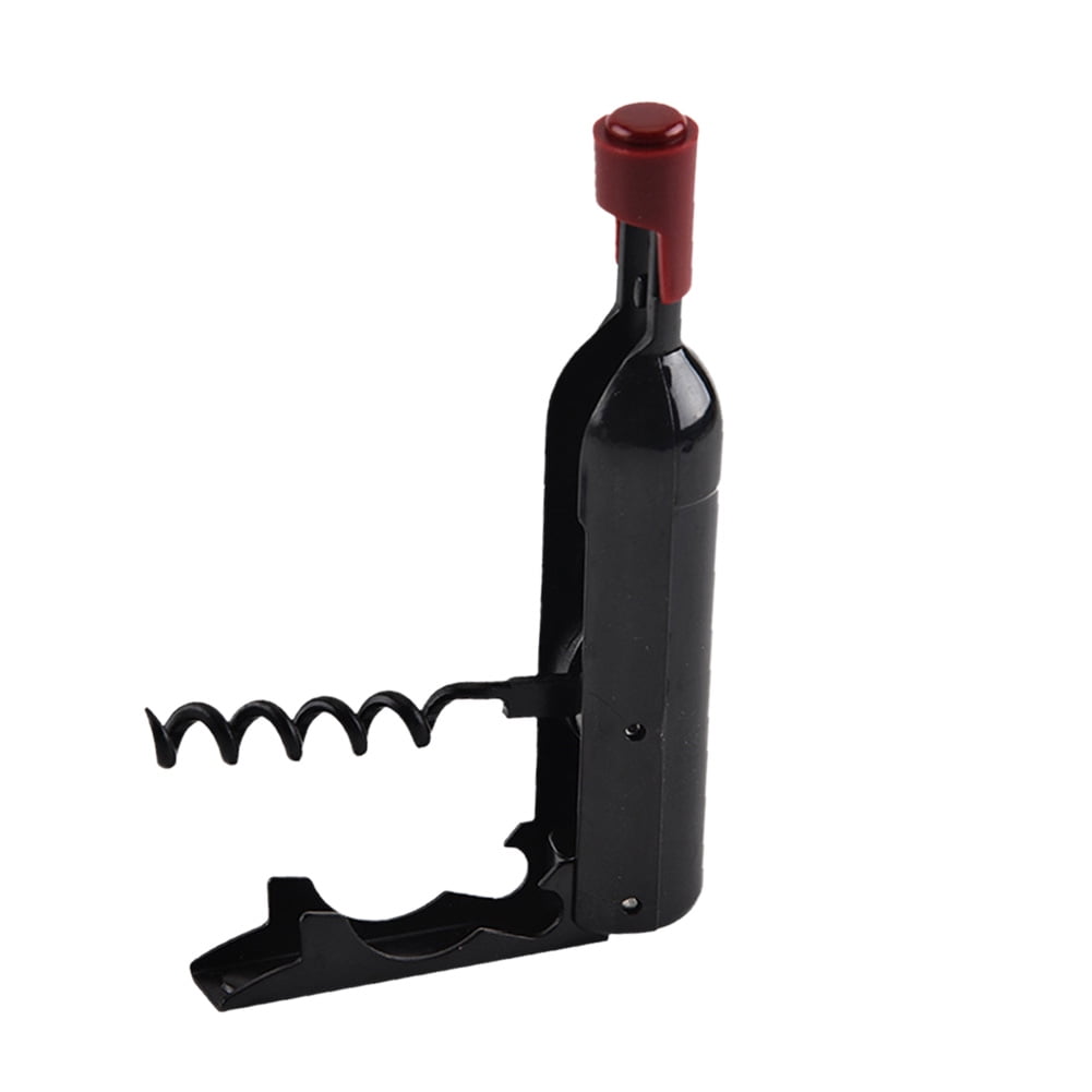 Yguping 2 in 1 Mini Opener Bottle Shaped Wine Corkscrew Foldable Beer ...