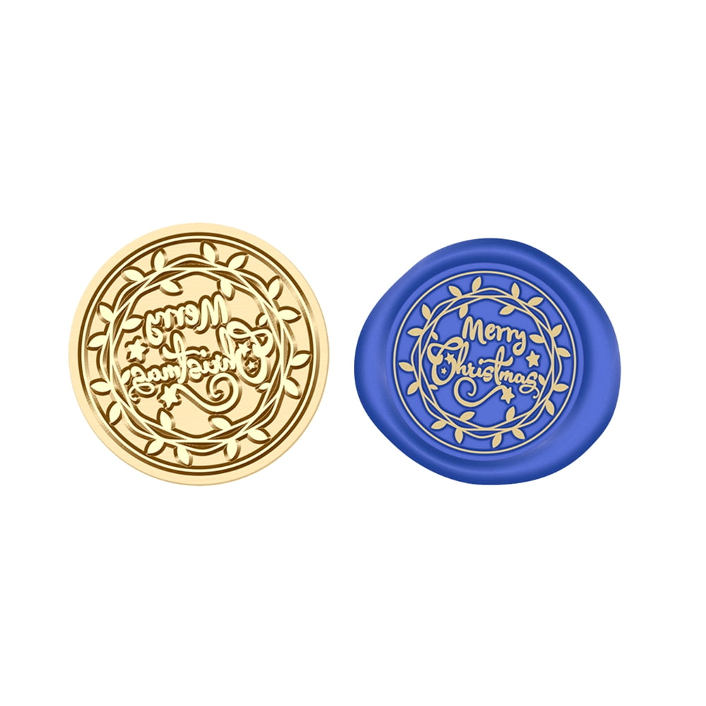 Yguping 25mm Christmas Wax Seal Stamp Cartoon Head DIY Retro Sealing ...