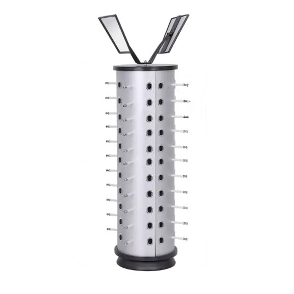 Yguping 360 Rotating 44 Pairs Sunglasses Eyewear Holder with Mirror ...